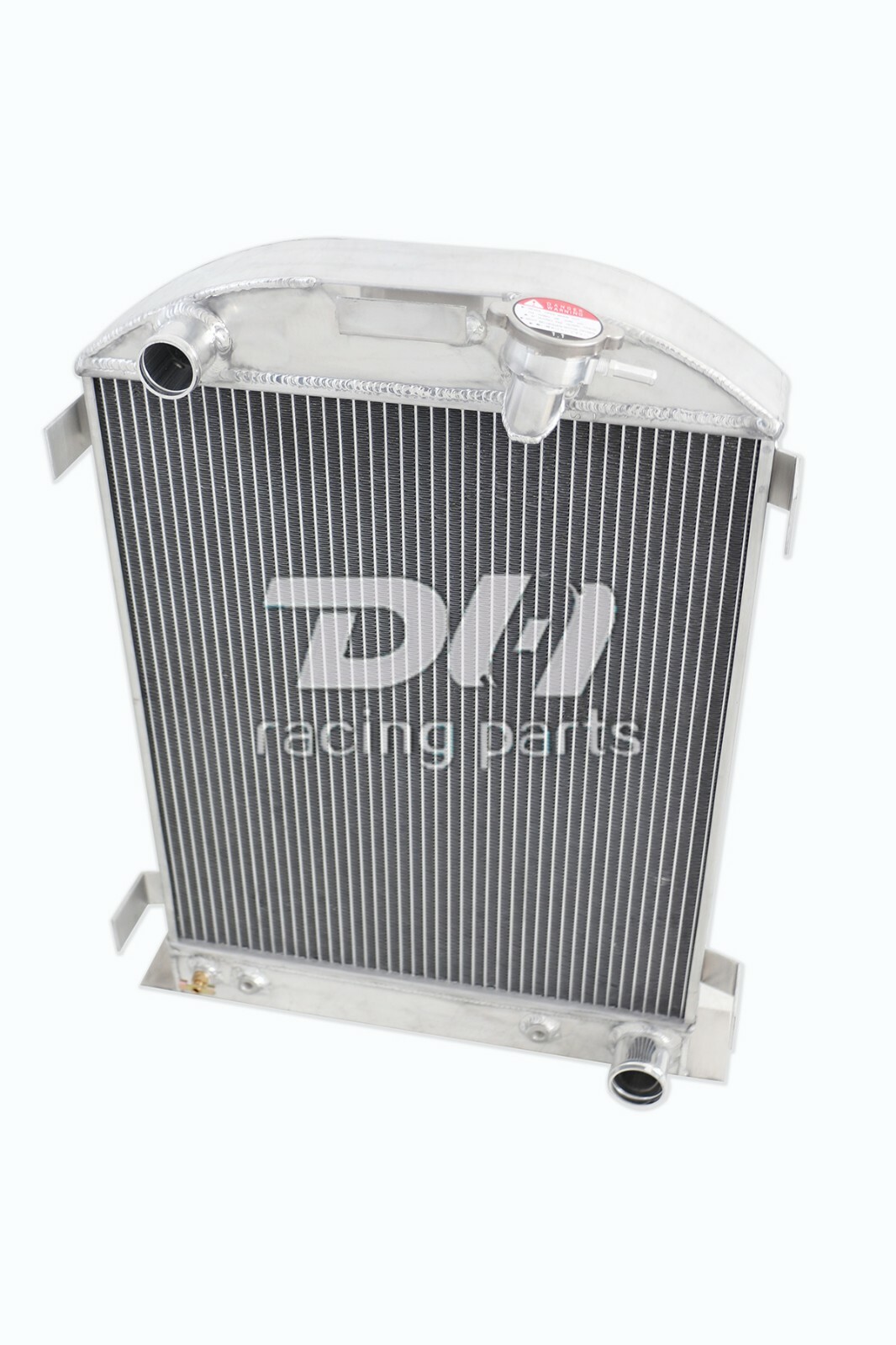 CC3132 4 Row Aluminum Radiator For 1930-1938 Ford Hi-Boy Model-A Chevy ...