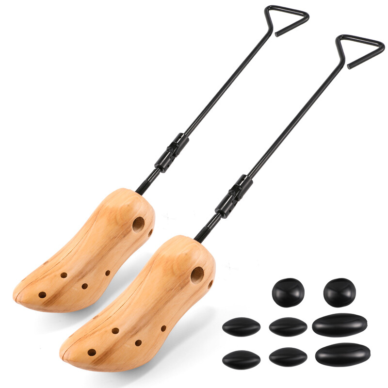2-Way Wooden Adjustable Shoe Stretcher Expander Men Women Boot Shoes ...