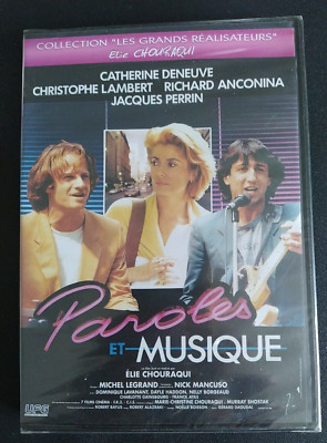 DVD PAROLES ET MUSIQUE Catherine Deneuve, Lambert , Anconina, Perrin ...
