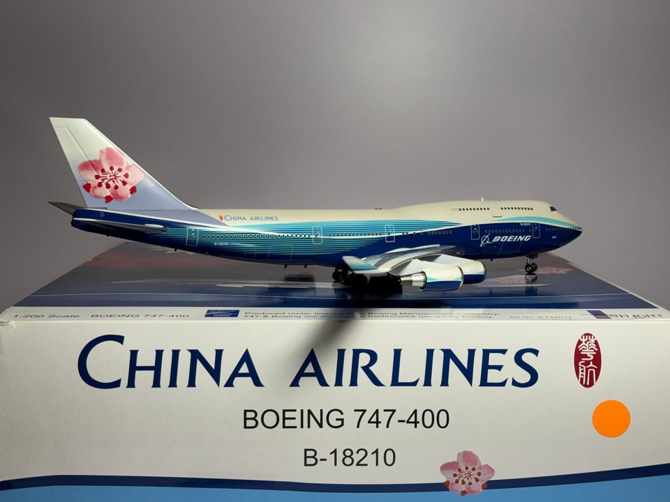 Inflight200 China Airlines Boeing 747-400 B-18210 House Colors Hybrid IF744017 | eBay