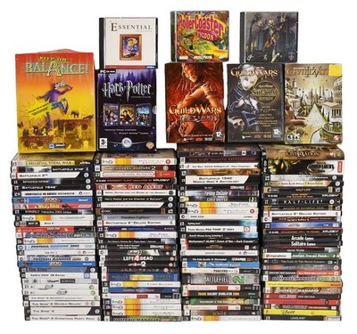 Job Lot Bundle of PC CDROM / DVD Video Games | eBay UK