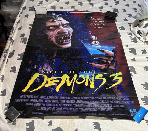 Poster: Night of the Demons 3 (1995): original horror movie VHS DVD ...