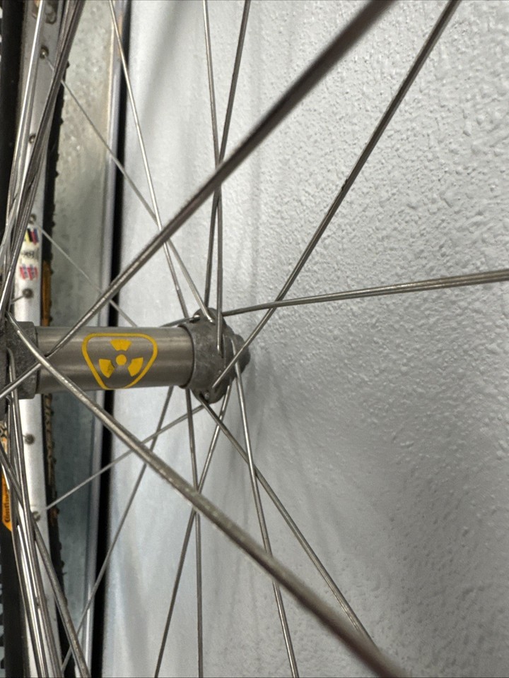 NUKE PROOF Titanium Hub 26” MTB Wheel Set Ti Continental Ritchey ...