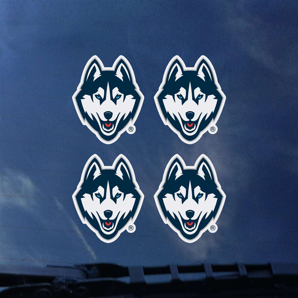 UConn Huskies Transfer Decals - Set of 4 | eBay