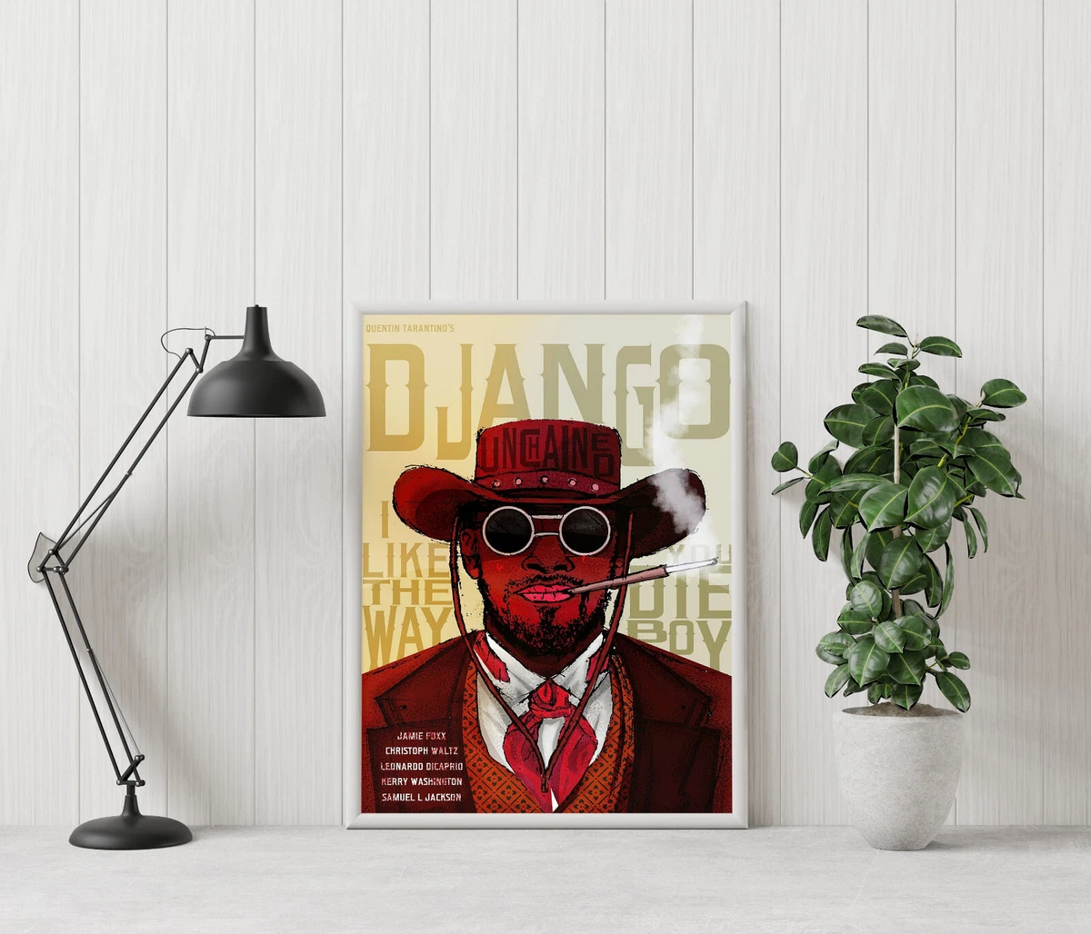 Quentin Tarantino Django Unchained Poster