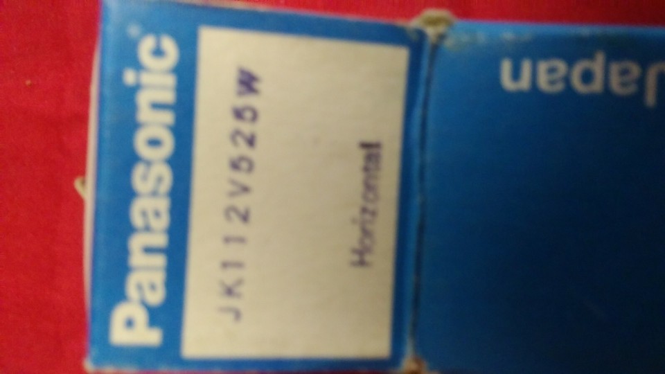 PANASONIC TUNGSTEN HALOGEN LAMP HORIZONTAL JAPAN JK112V525W PACK OF 3 ...