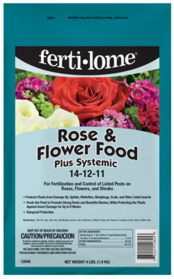 ROSE AND FLOWER FOOD PLUS SYSTEMIC 14-12-11 (4 LBS) | eBay