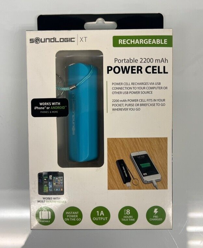 SOUNDLOGIC XT RECHARGEABLE PORTABLE 2200 mAh POWER CELL | eBay