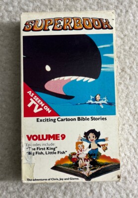 Superbook Bible Stories VHS Volume 9 Kids Cartoon Christian Show TCV ...