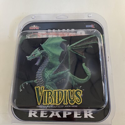 Reaper Bones 77555 Viridius Dragon Miniature Models hobby Q | eBay