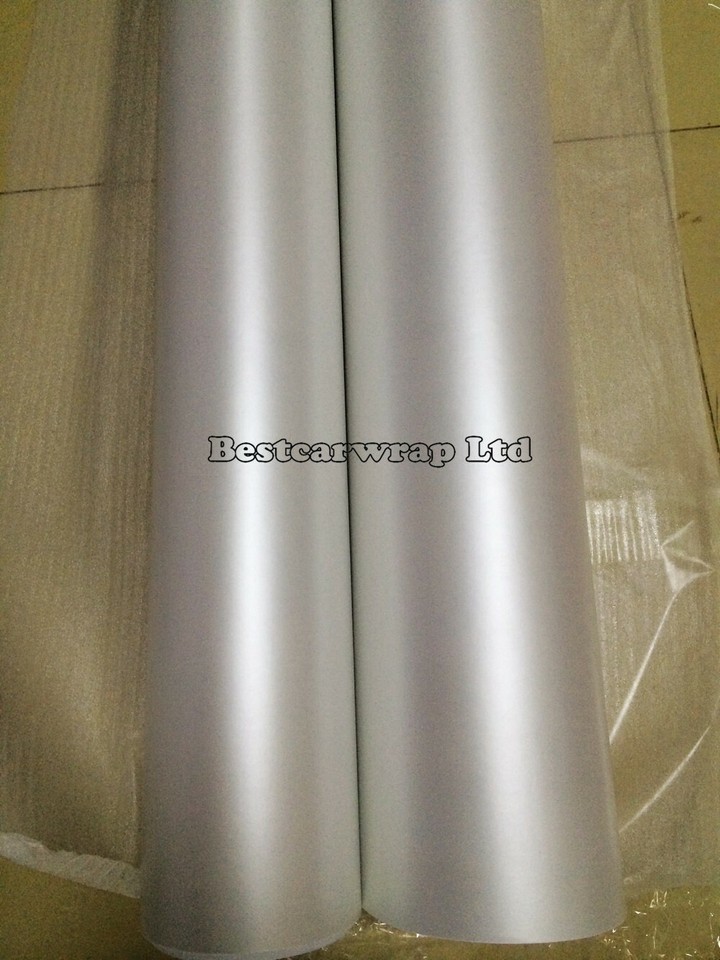 Car Metallic Matte Chrome Satin Vinyl Vehicle Wrap Film Graphics Air ...