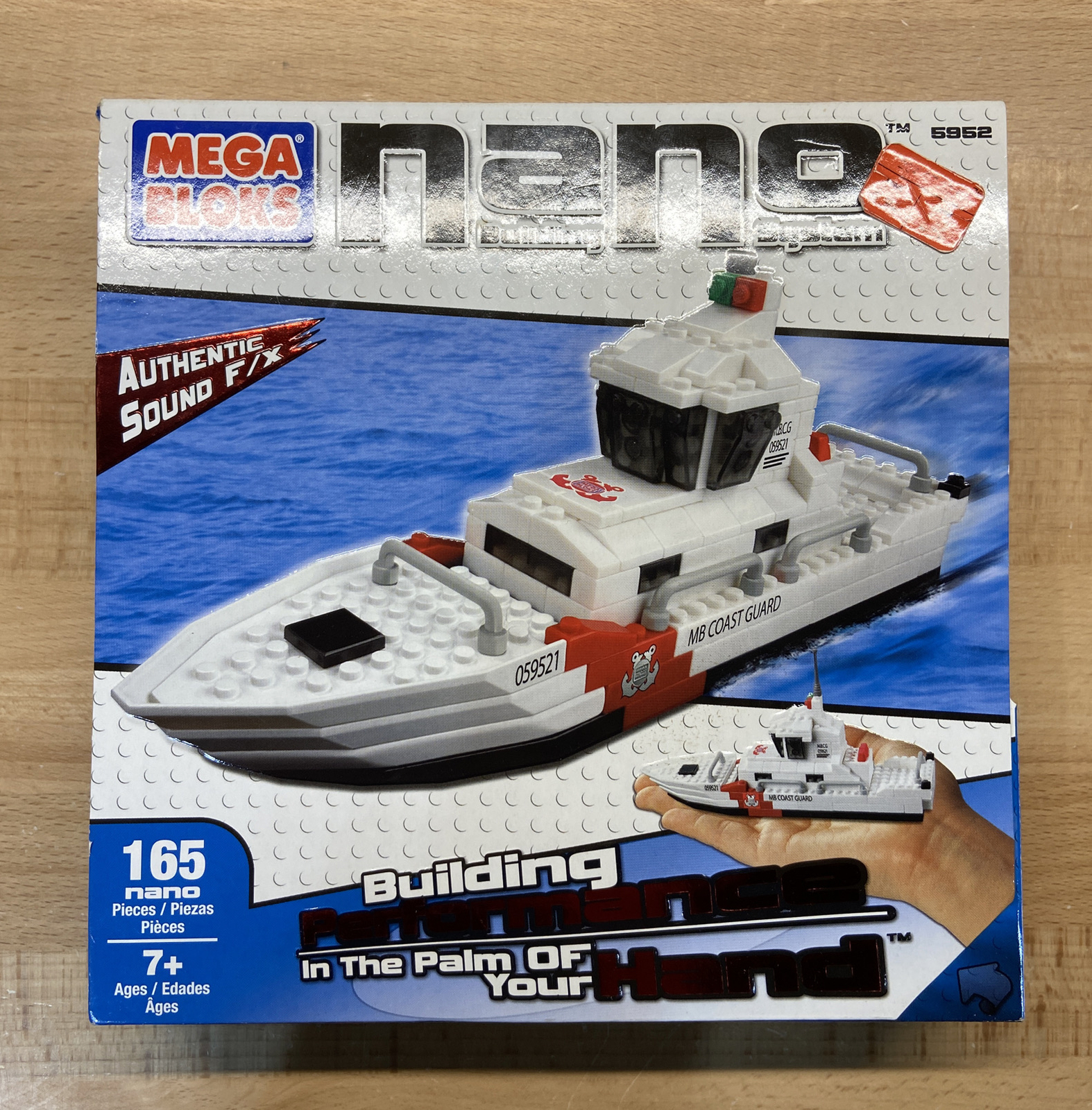 MEGA+Bloks+Nano+Coast+Guard+Boat+Building+Set+System+Model+5952 for ...