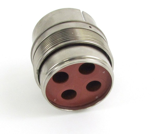 Matrix M83723/24R360SN ST Plug Connector 4 Position M39029/29-0-0 Pin ...