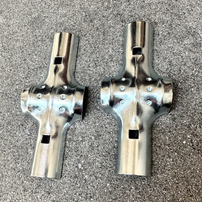 ShelterLogic 4-Way Cover Rail Clamp 10111 Bracket Hardware Garage-In-A ...