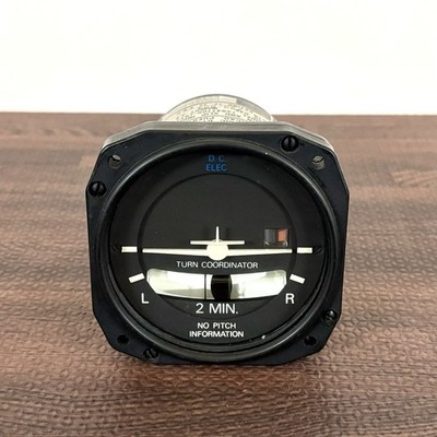 Electric Gyro Corp Turn Coordinator 1394T100-5Y 12/32V - For Parts Or ...