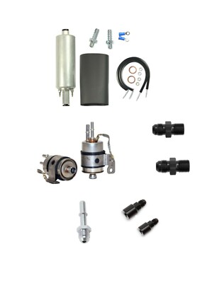 GSL392 Kit High Flow & Pressure External Inline 255LPH Fuel Pump New ...