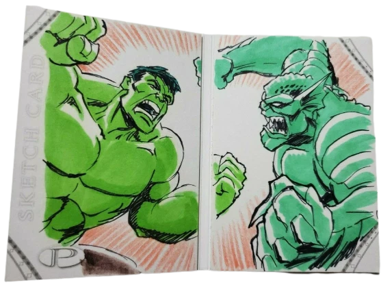 Abomination Vs Hulk Drawing