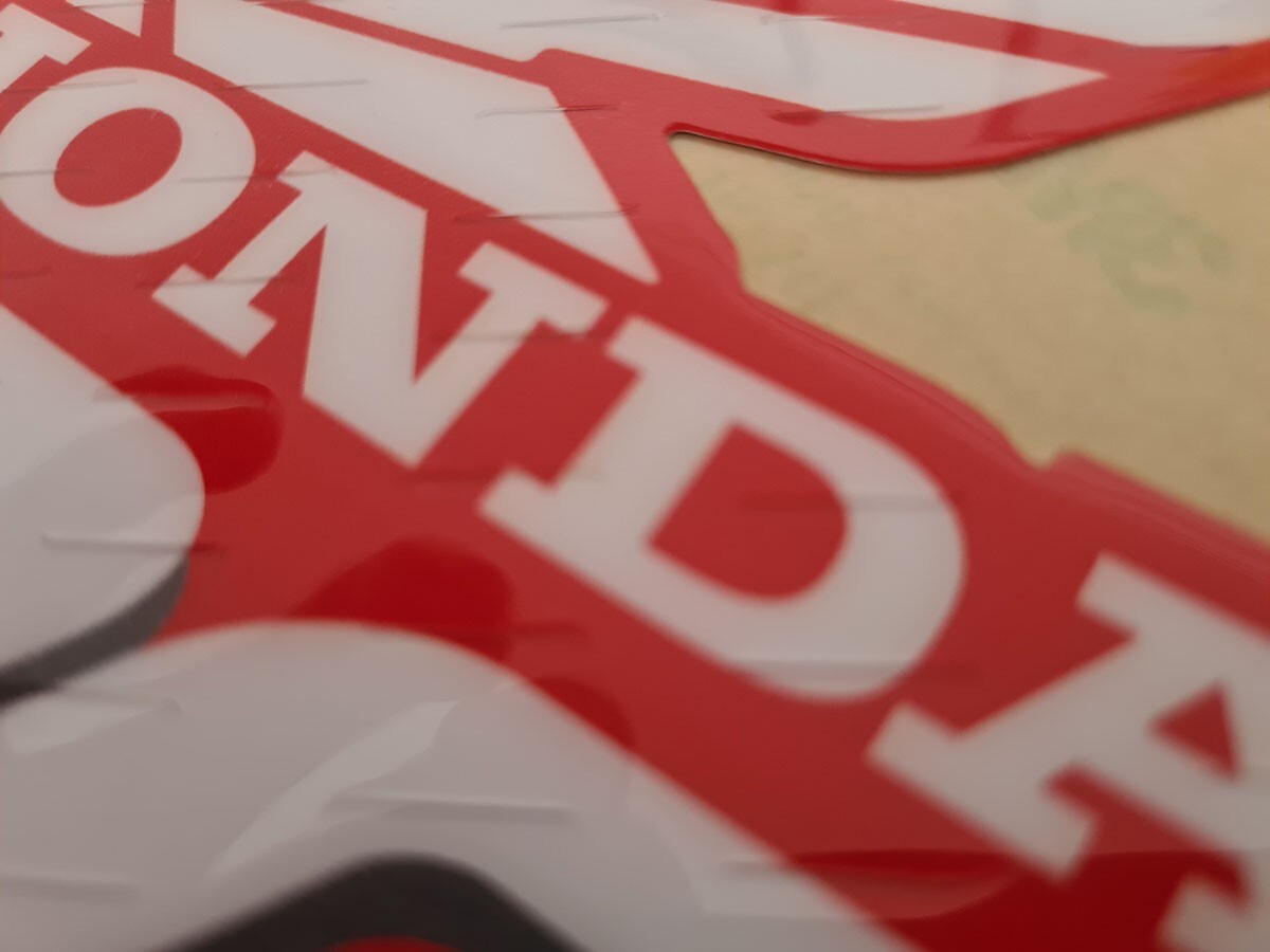 Tank decals Graphics for Honda XR600R XR 600 XR600 1989 Red thick ...