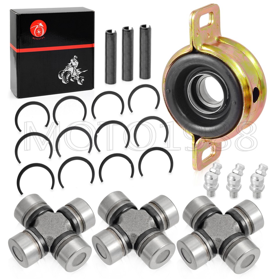 Front Rear Propeller Shaft Bearing Carrier u-joint For Polaris 3515075 ...