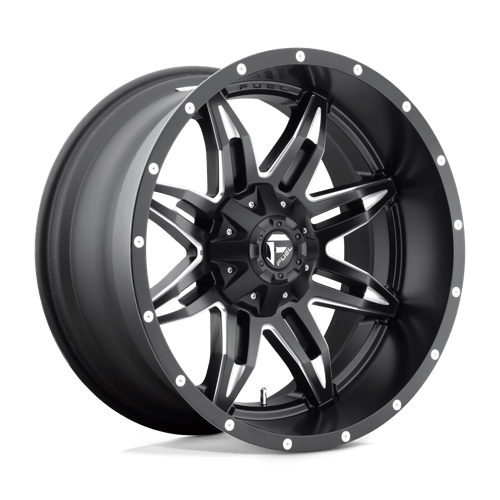 Fuel 1PC D567 Lethal 15x8 5x139.7 -18mm Matte Black Milled Wheel | eBay