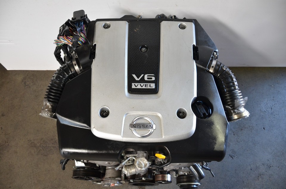 NISSAN INFINITI 350Z G37 Q60 3.7L V6 ENGINE VQ37HR JDM LOW MILES MOTOR ...