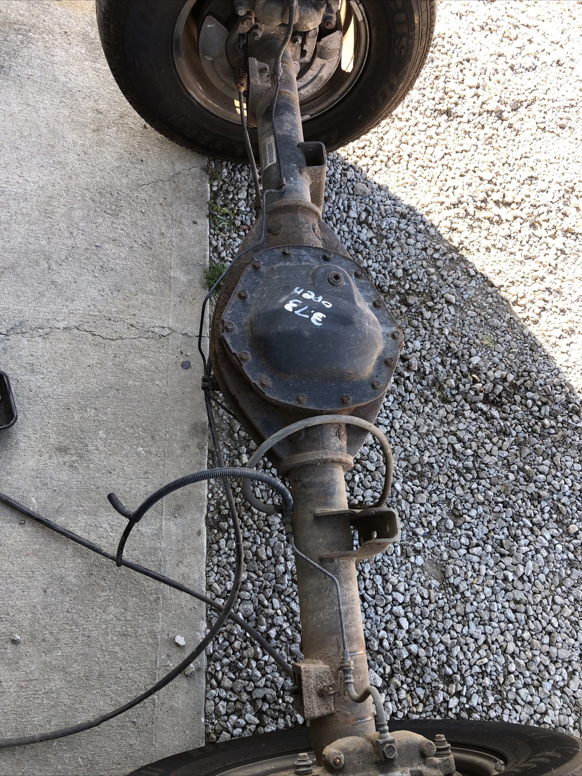 2003-2008 DODGE RAM 2500 3500 rear axle 11.50 AAM american axle 3.73 | eBay