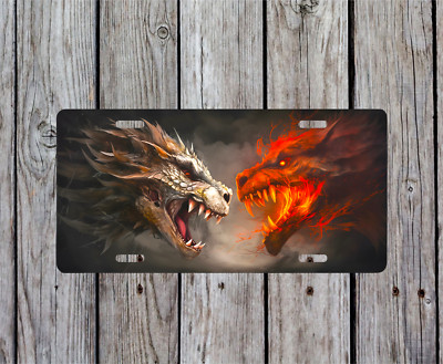 Clash of the Dragons Novelty License Plate | eBay