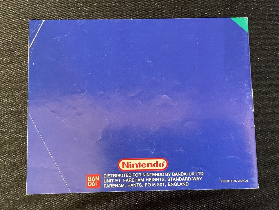Super Spike V Ball NES Nintendo Manual Booklet NES-VJ-UKV-2 | eBay