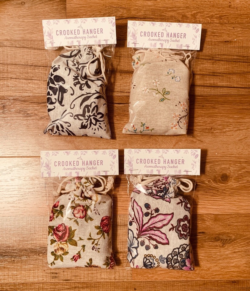 Lavender and Essential Oil Drawer Sachet 5x7 Scented Organic ...
