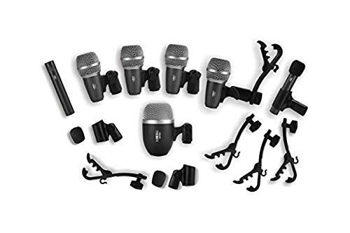 Wired Microphone Kit for Drum and Other Musical A whole set Mic, Black ...