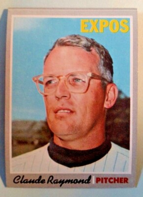 1970 Topps #268 Claude Raymond Montreal Expos | eBay