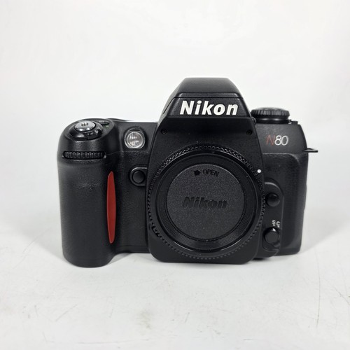 Vintage Nikon N80 SLR 35mm Film Camera Body Autofocus F-Mount Tested ...