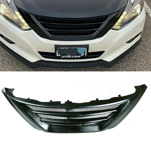 Matte Black Front Bumper Mesh Grille Grill For Nissan Teana Altima 2016 ...