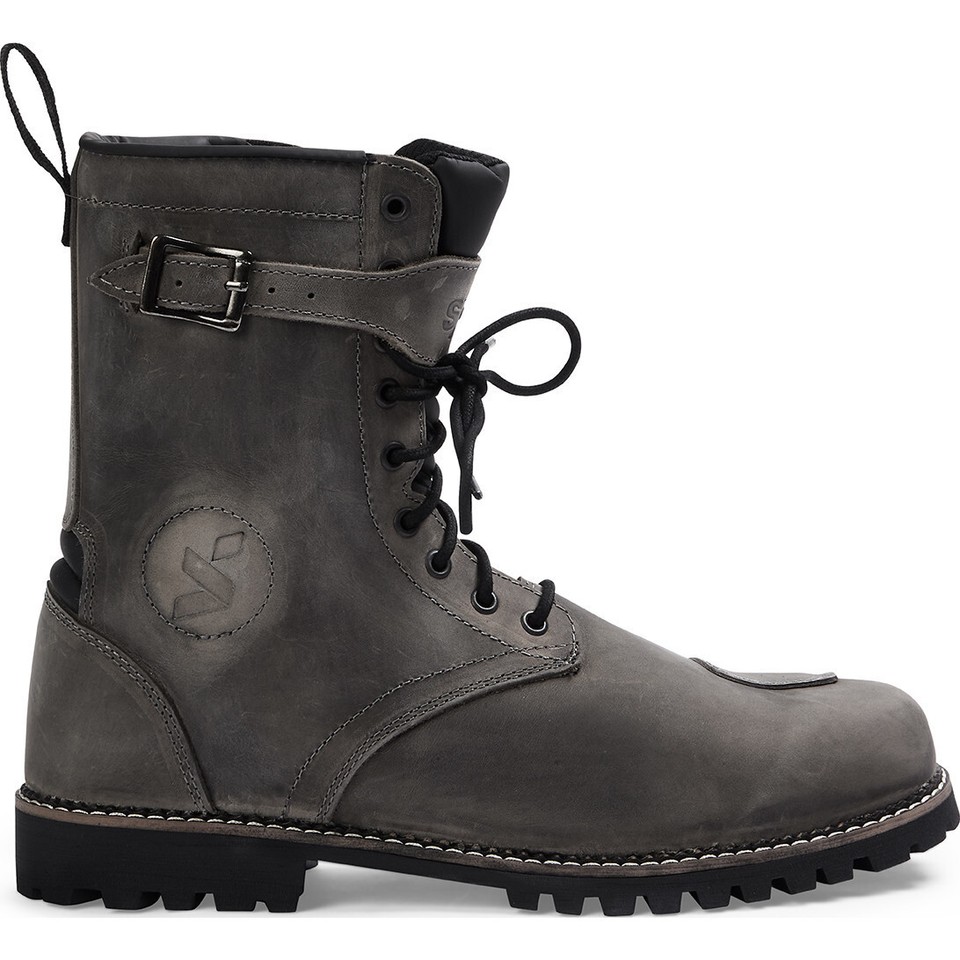 Spada Pilgrim Grande CE Leather Motorcycle Motorbike Touring Boots ...