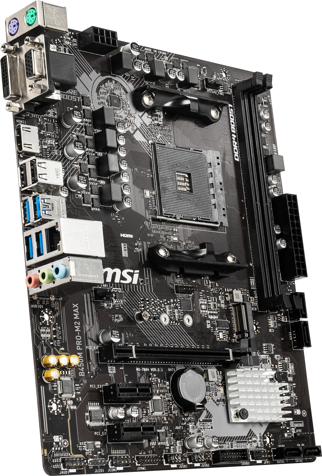 MSI B450M PRO-M2 MAX AM4 AMD B450 USB3.2 Gen1 MicroATX Motherboard | eBay