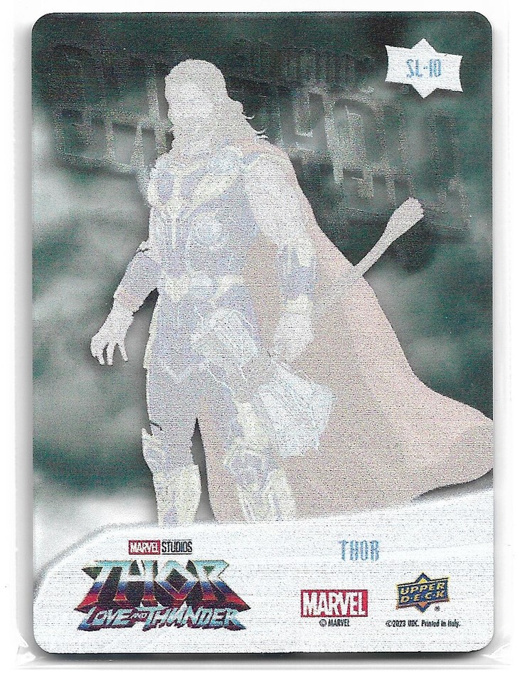 2023 Upper Deck Thor Love And Thunder Sound Of Lightning Thor Insert ...