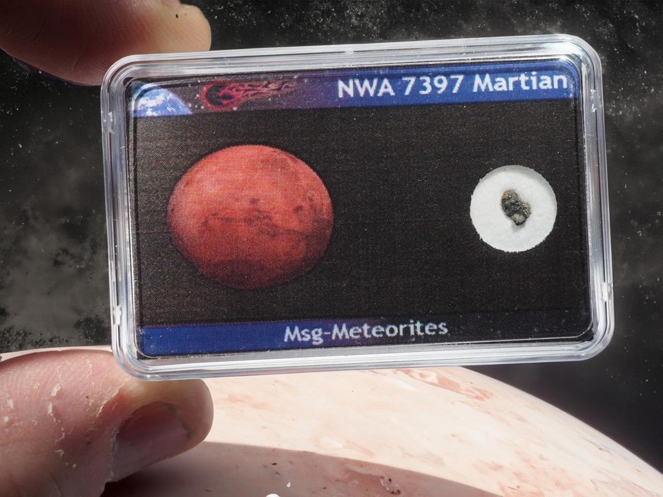 Mars Rock! Genuine Martian Meteorite! Classified Shergottite NWA 7397 ...