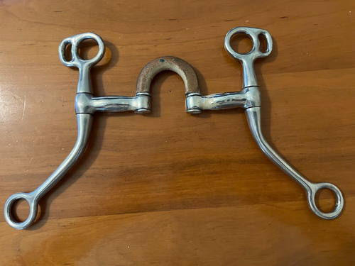 5" Copper Correction Port Mouth~MEDIUM Shank Western Bit | eBay