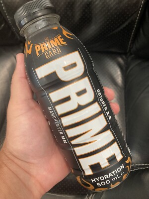 [ULTRA RARE] Prime Hydration UK PRIME CARD MISFITS BLACK BOTTLE LOGAN ...