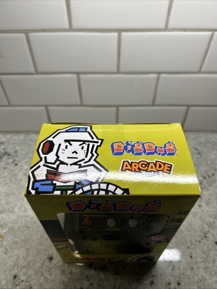 NEW Mini Arcade Classics DIGDUG Game Handheld Dig Dug Retro Cabinet 13 ...