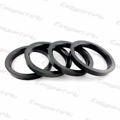 4x Spigot Rings 70,1 mm - 58,1 mm Conversion spigot rings for alloy ...