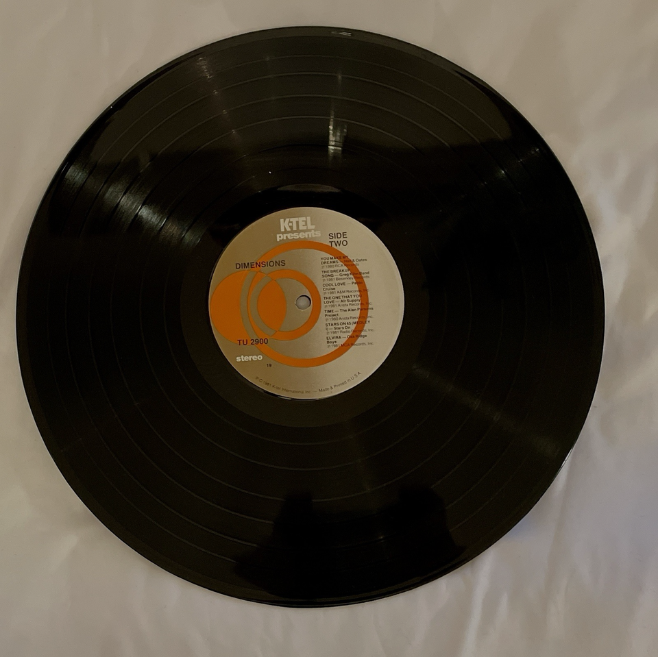 Dimensions - Original Artist Compilation 1981 Vinyl LP - Good ...