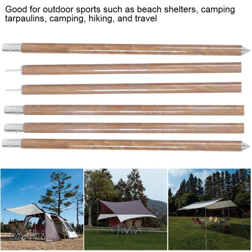 Aluminum Alloy Awning Support Rod Backdrop Rod Beach Shelters Hiking ...