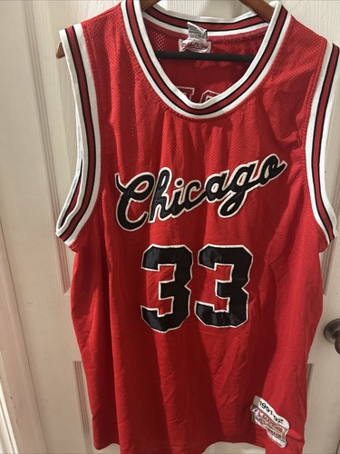 XXXL Scottie Pippen 91-92 Chicago Bulls Jersey Hardwood Classics | eBay