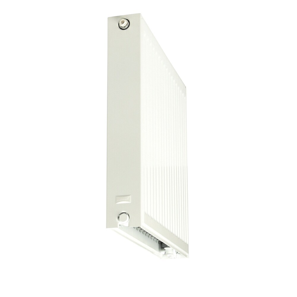 Ecostyle - 7,587 BTU - Hot Water Panel Radiator - 24"H x 40"W - White ...