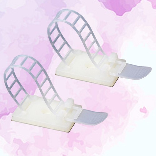 50 Pcs Electrical Cable Plastic Clamps Ties Computer Cables Bundles | eBay