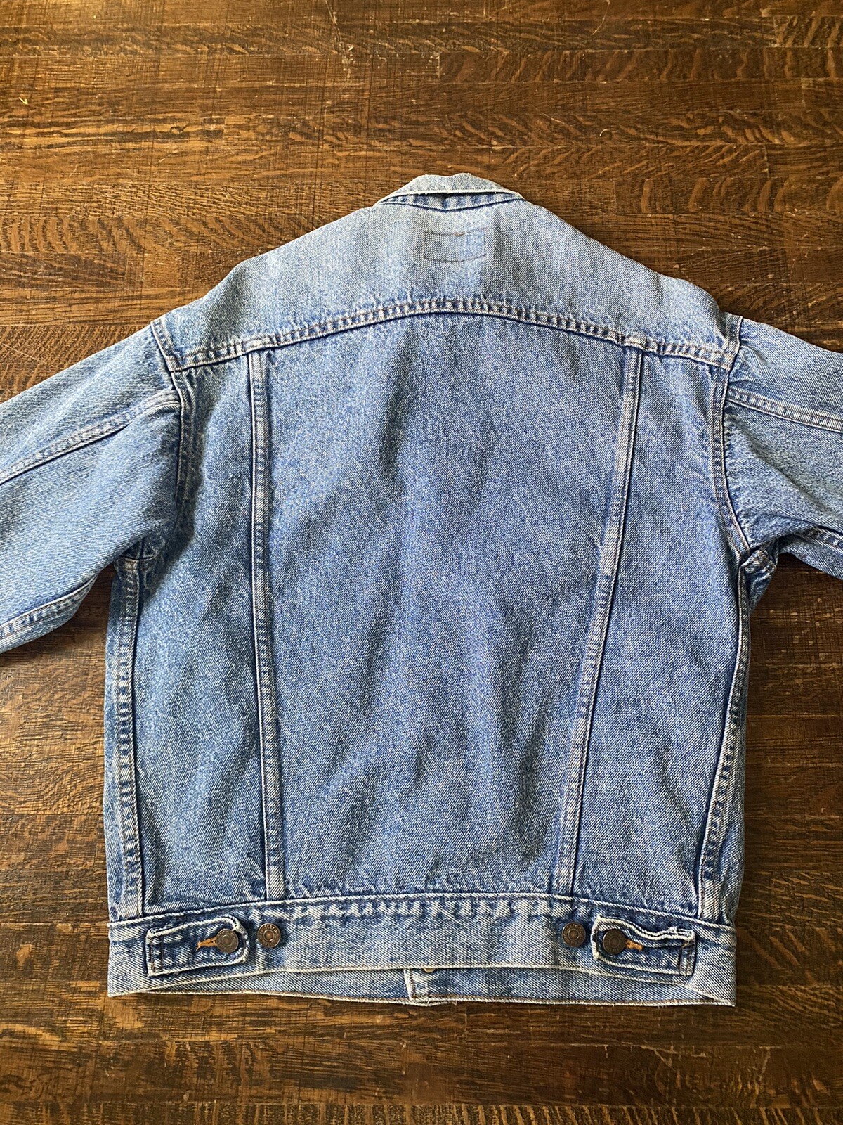 Vintage Levis Type 3 Jacket 80's Denim Trucker Jacket… - Gem