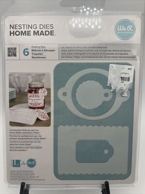 Lifestyle Crafts-We "R" Nesting Die Set HOME MADE Label, Gift Giving ...