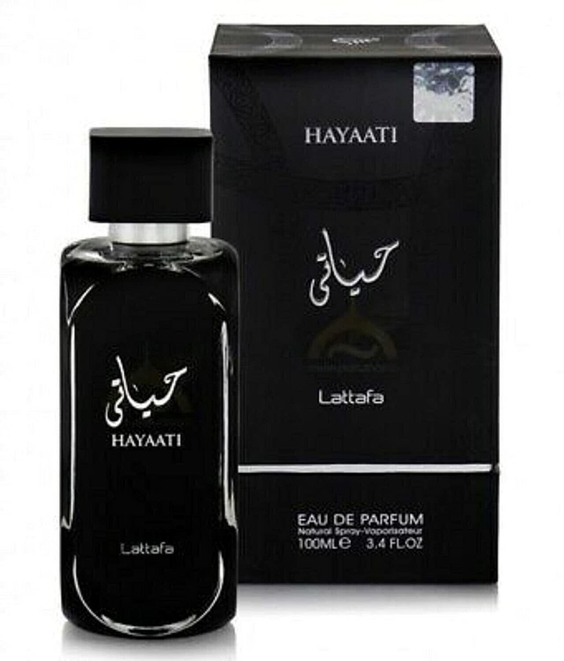 Lattafa Hayati Black + Hayati Blue+ Hayati Gold Elixir Combo EDP -100ml ...