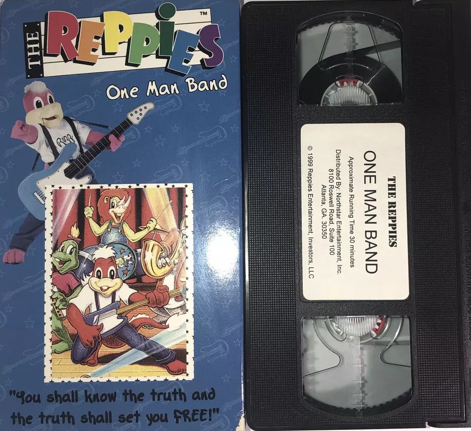 The Reppies One Man Band(VHS 1999)VERY VERY RARE VINTAGE COLLECTIBLE ...